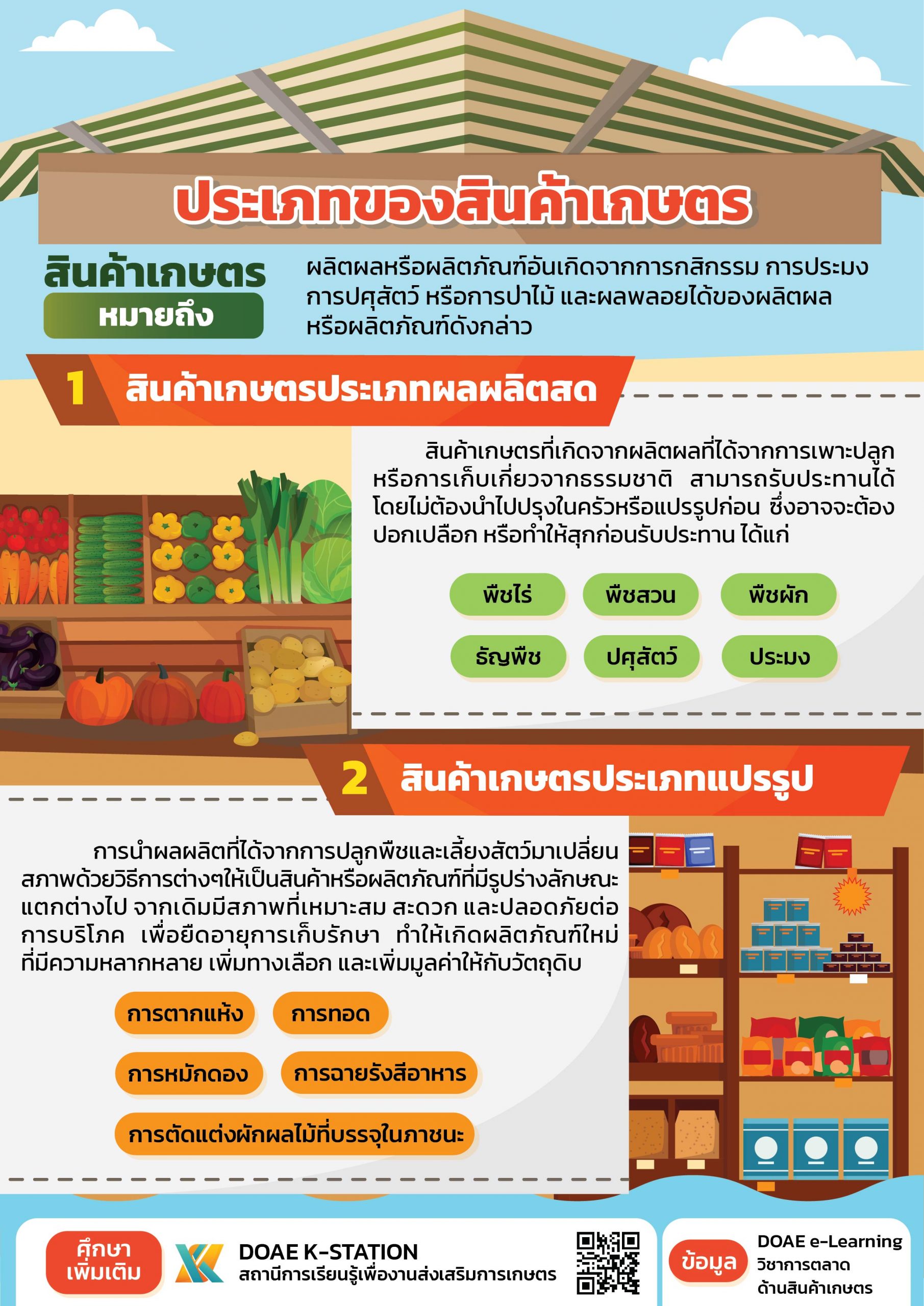 ประเภทของสินค้าเกษตร – DOAE K-STATION